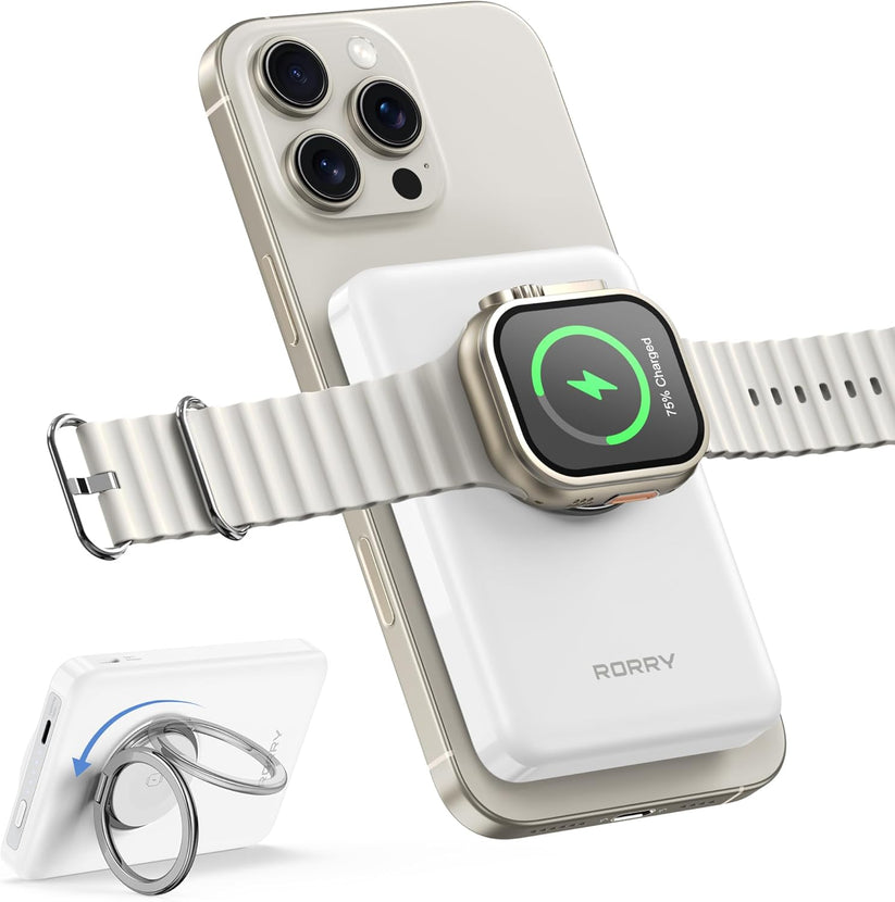 RORRY P1 MagSafe 10000mAh モバイルバッテリー（リング付き） – RORRY（ロリー） JAPAN公式サイト