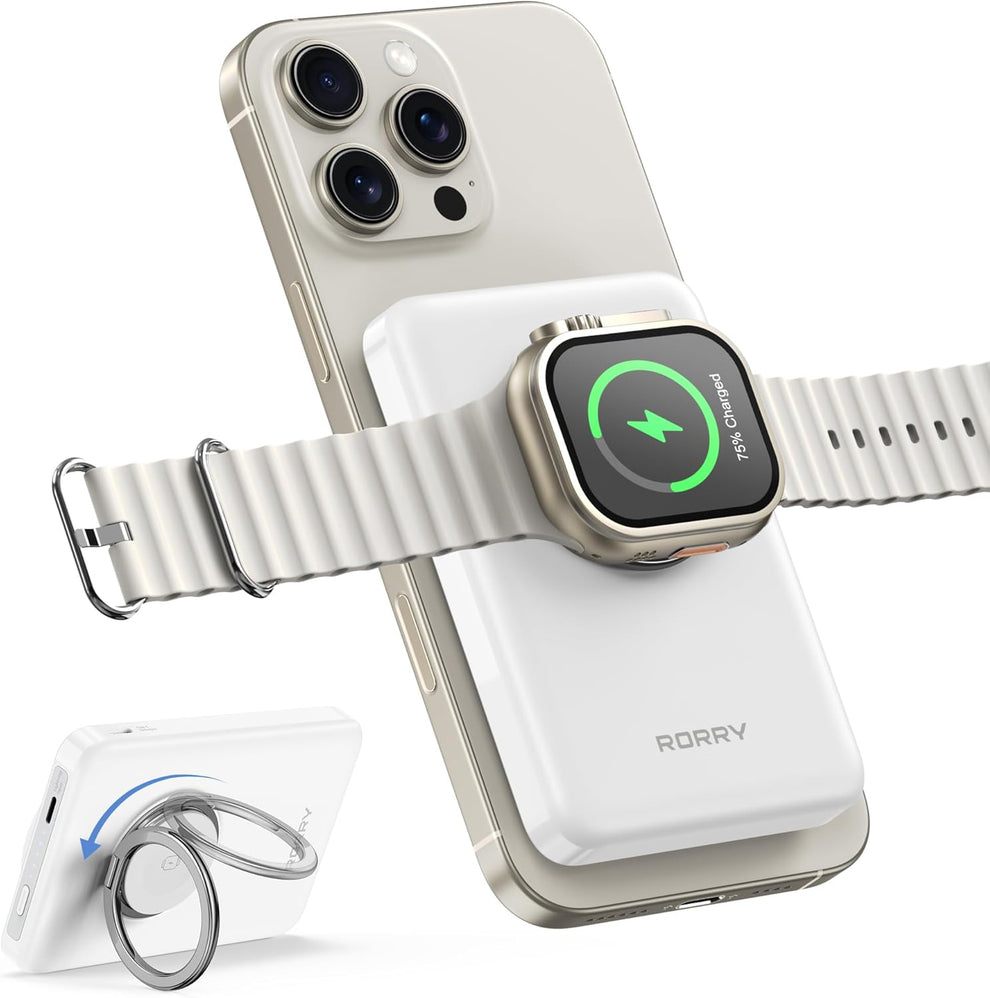 RORRY P1 MagSafe 10000mAh モバイルバッテリー（リング付き） – RORRY（ロリー） JAPAN公式サイト